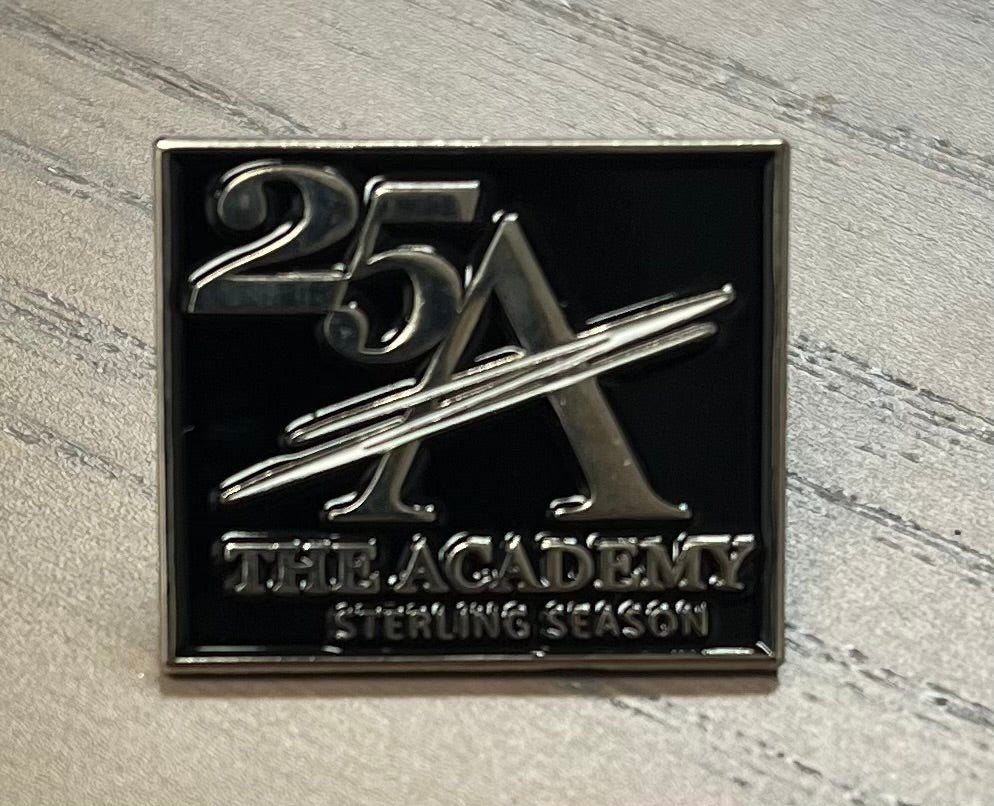 25th Anniversary Lapel Pin & Academy Heat Forged Lapel Pin – The ...